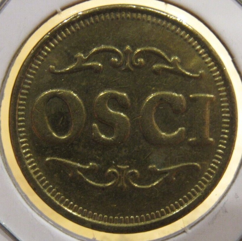 Vintage OSCI Oregon State Correctional Institution Token - Salem, OR ...