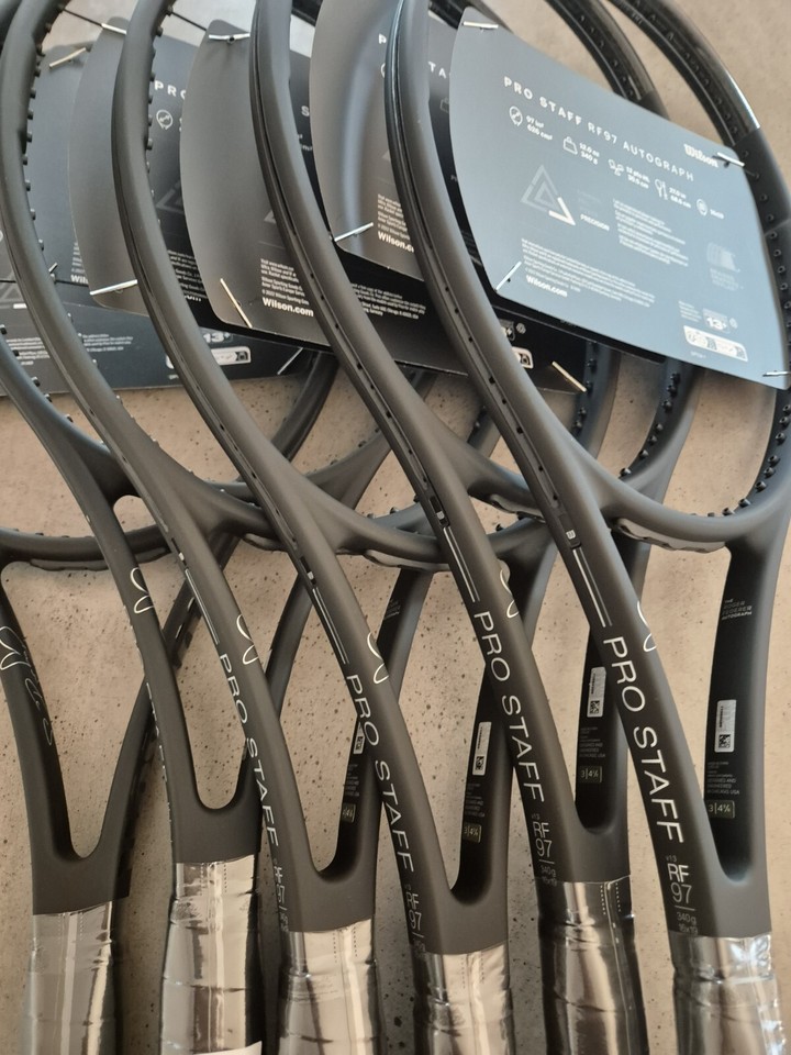 1x Wilson Pro Staff RF97 v13 Roger Federer Autograph Tennis Racquet | eBay