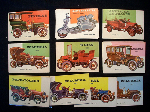 1954 Topps WORLD ON WHEELS cards QUANTITY U PICK READ DESCRIPTION ...