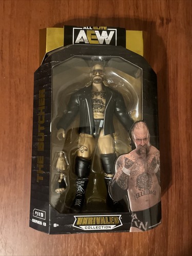 Jazwares AEW Unrivaled Series 13 The Butcher Wrestling Action Figure | eBay