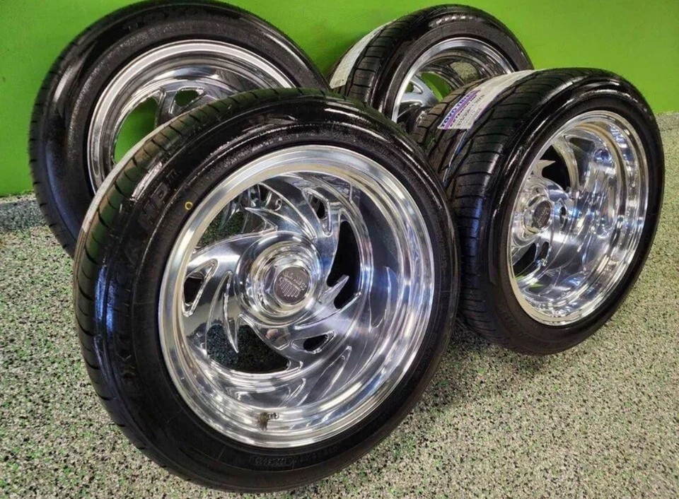 17x11 US MAGS CAROLINA REAPER 2PC FORGED WHEELS RIMS TIRES CHEVY GMC ...