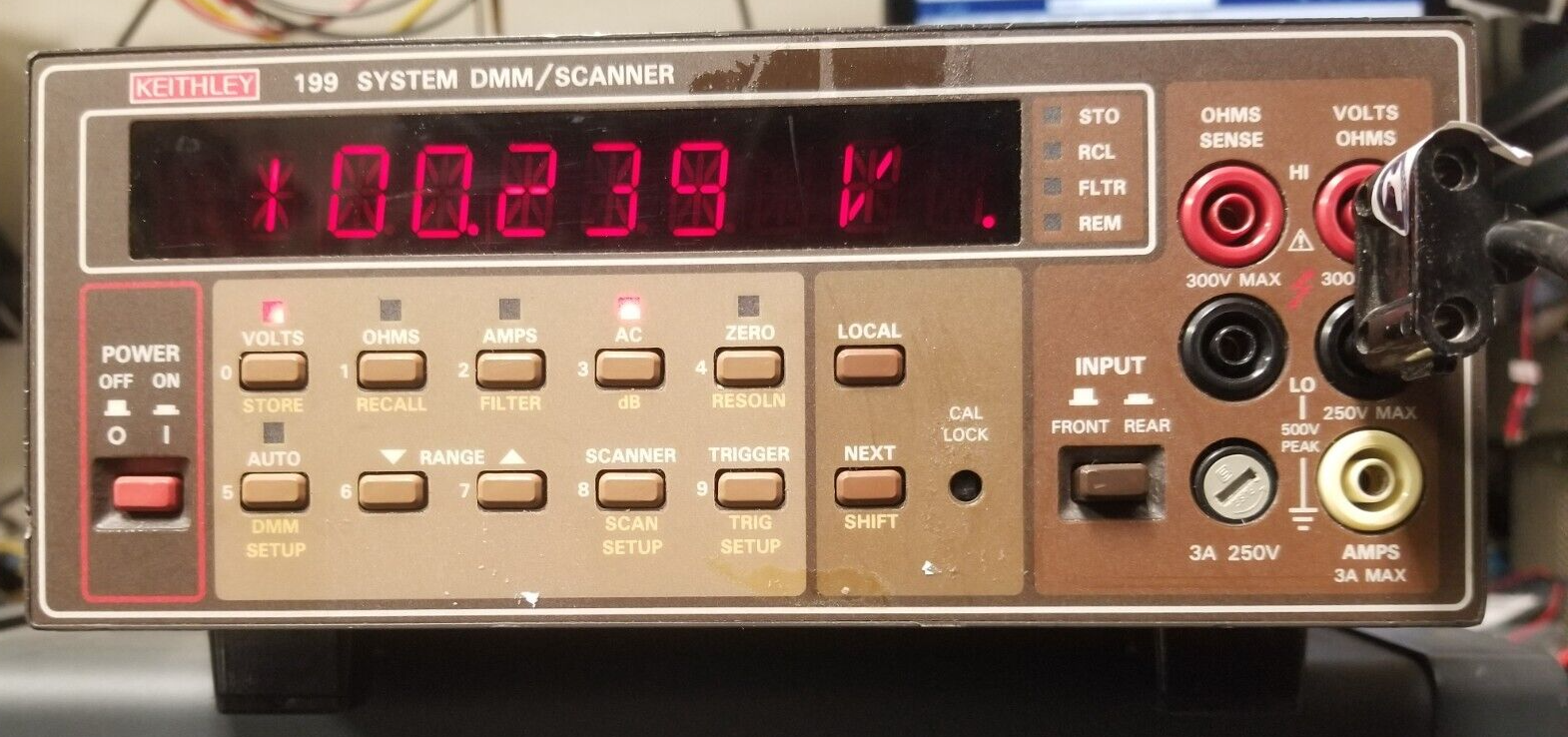 Keithley 199 DMM ACCURATE READINGS! High speed measurements GPIB ...