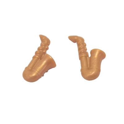 2 NEW LEGO Minifig, Utensil Saxophone Pearl Gold | eBay