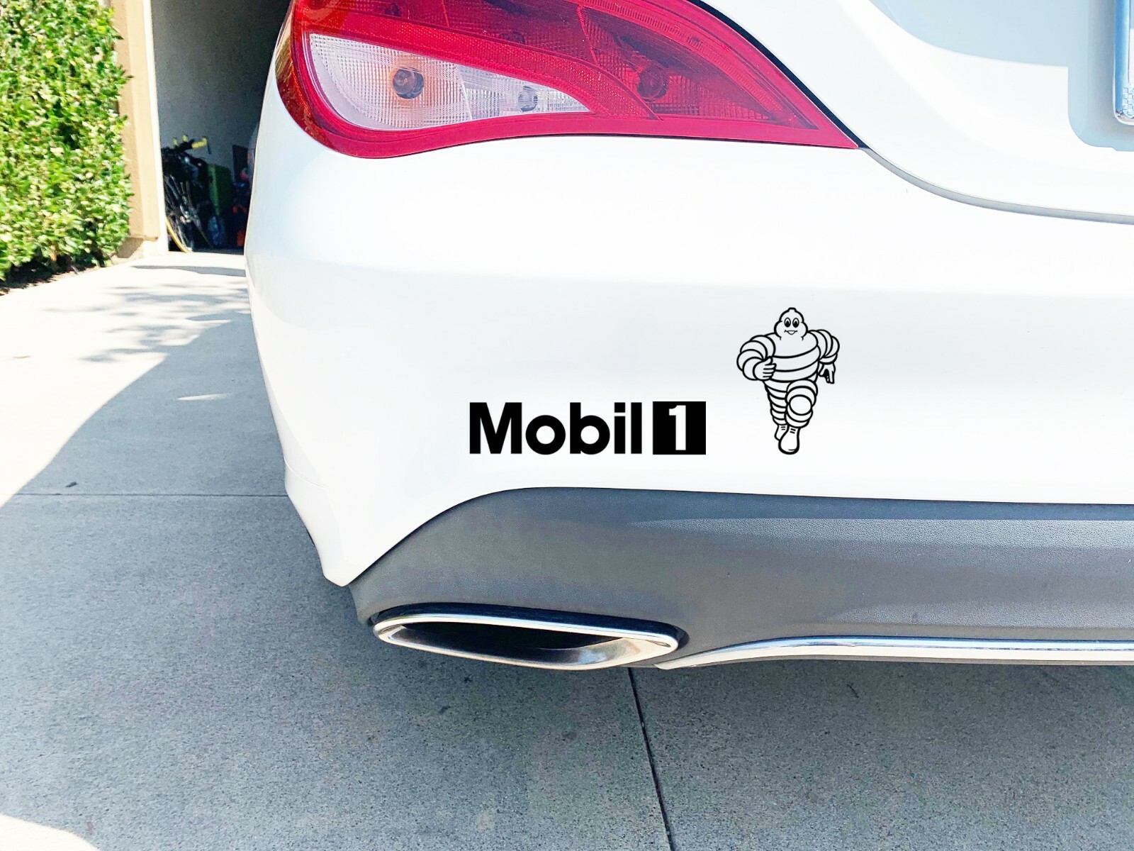 Combo Set Mobil 1 + Michelin Racing Decal - Laptop Car Trucks Window | eBay