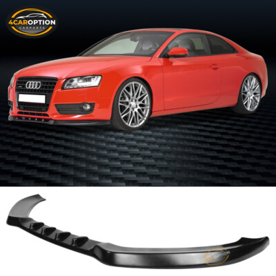 Fits 08-12 Audi B8 A5 Base MX Style Front Bumper Lip Spoiler PU | eBay