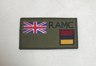 RAMC Zap Number & Blood Group Badge, Medical Corps Military Patch, Hook ...