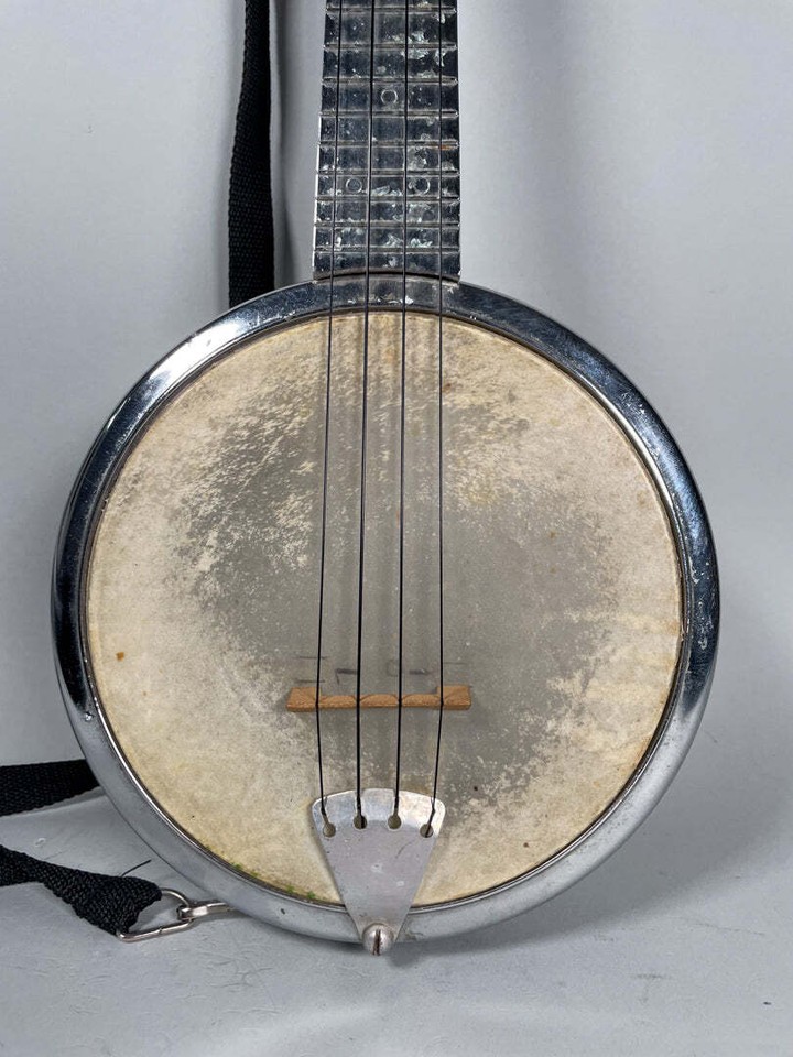 Vintage Dixie Banjolele Banjo Ukulele - Metal | eBay