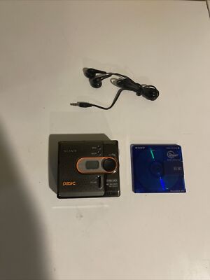 Sony MZ-DN430 Walkman Psyc Net MD MiniDisc Network Player With 1 Disk ...