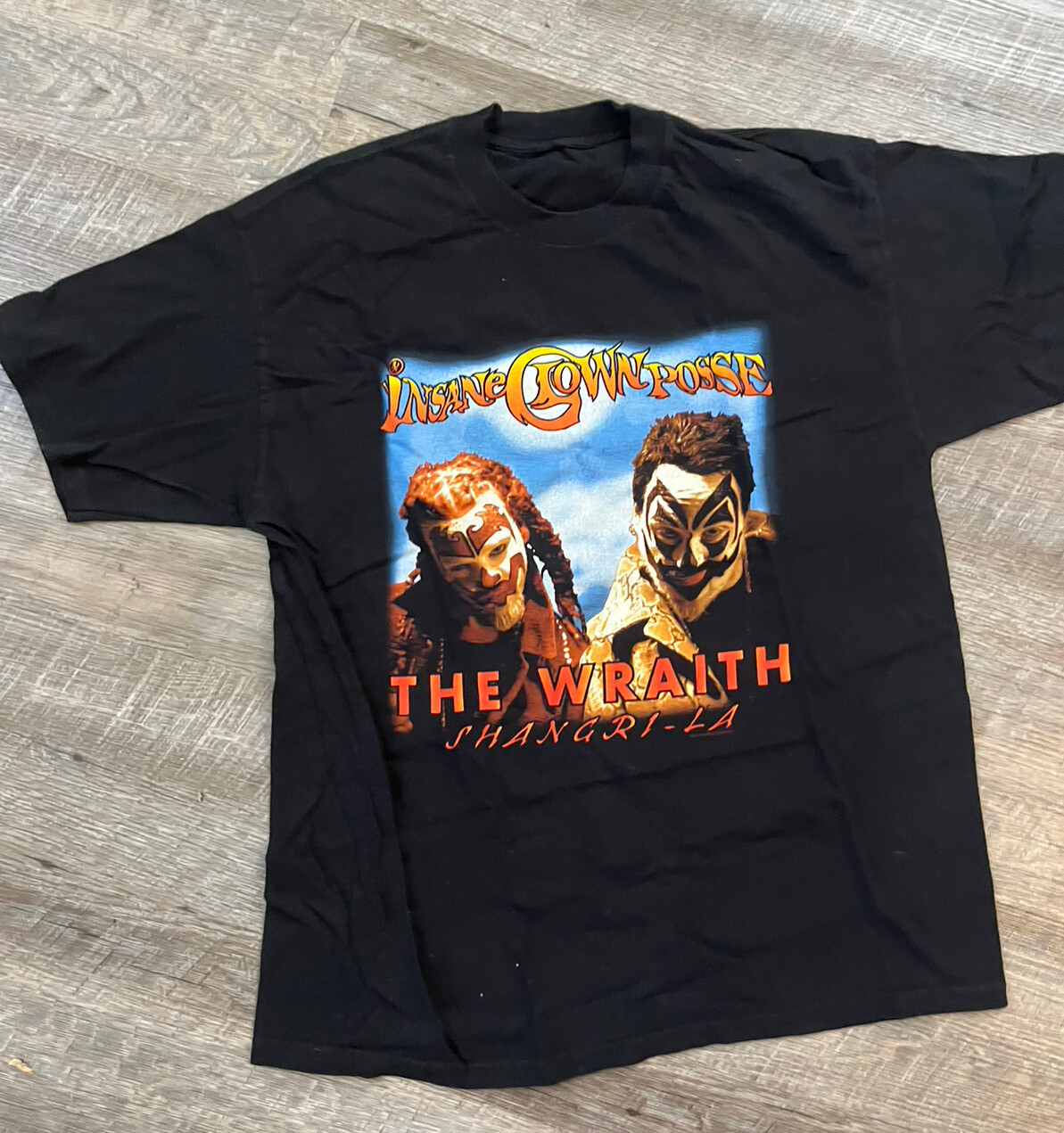 Rare Insane Clown Posse ICP Wraith Tee Shirt Large Sh… - Gem