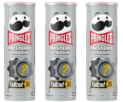 3x NEW PRINGLES FALLOUT 76 - MYSTERY FLAVOUR - 165G - LIMITED - EXOTIC ...
