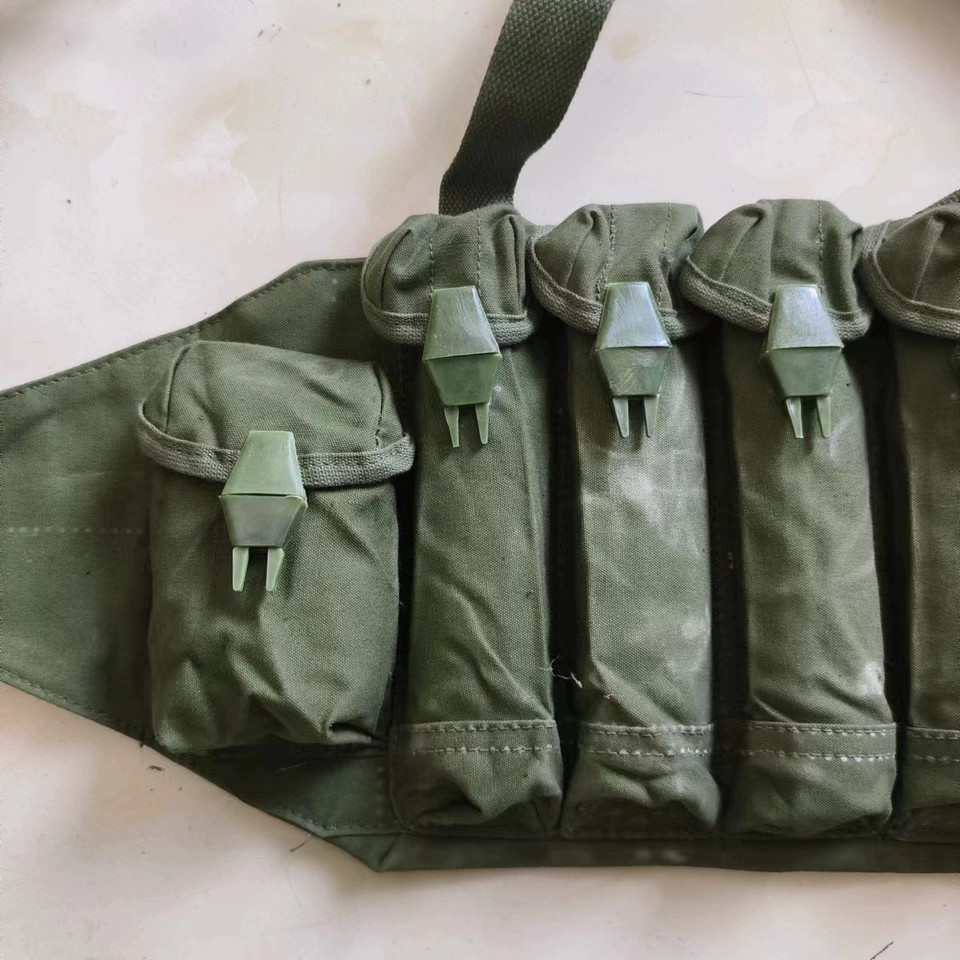Original Surplus 1987 Chinese Type 85 Chest Rig Ammo Pouch Mag Pouch ...
