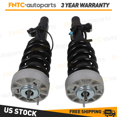 2x Front Absorber Assembly Struts w/VDC For BMW X5 X6 X5M X6M F15 F16 ...