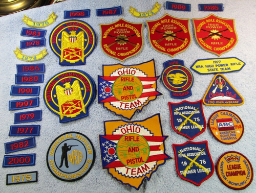National Rifle Association NRA Patches 34 Lot 160-6MM | eBay