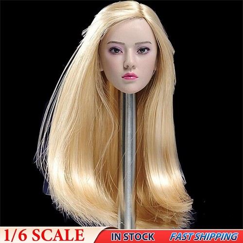 1/6 Asian CAREER KILLER Female Girl Head Sculpt Fit 12" TBLeague JIAOU ...
