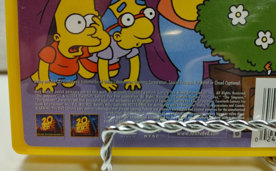 The Simpsons Gone Wild DVD 2004 Uncensored Dolby Digital Sound Homer ...