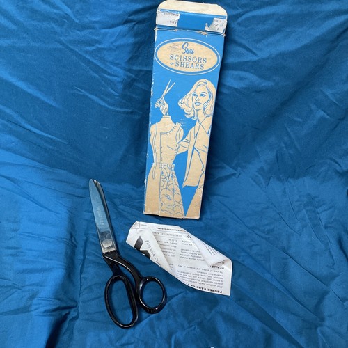 Scissors Shears (WISS Pinking) Vintage CB9 in Original Box | eBay