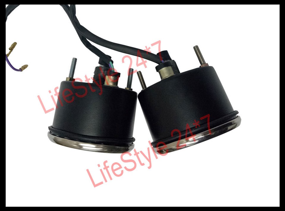 Smith Replica Speedo 0-160 KMPH + Tacho RPM Meter Pair For BSA, Vincent ...