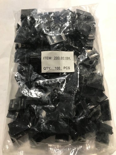 Steren 200-951BK Horizontal Siding Cable Clips, Black (100 pk) | eBay