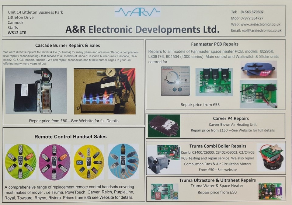 Motor Mover Remote Control Handset Powrtouch Powertouch Classic EVO AWD ...