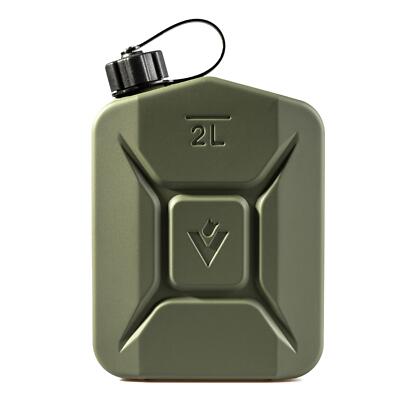 Military Grade Steel Jerry Can 2L - Leak-Proof / UV-Proof / Vapour ...