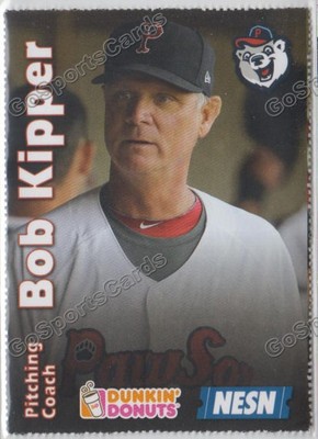 2017 Pawtucket Red Sox Dunkin Donuts SGA Bob Kipper PC Boston | eBay