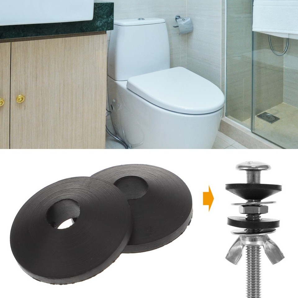 2 PCS Sealing Rubber Gasket Toilet Cistern Bolts Washers Tank Repair | eBay