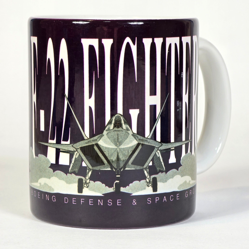 RARE VTG 1992 Boeing Lockheed Martin F-22 Raptor Defense & Space Group ...