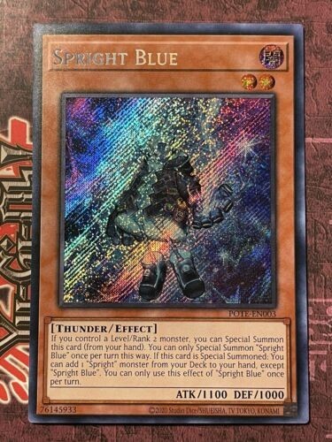 YuGiOh Competitive Complete Spright Deck! Gigantic Sprind Blue Starter ...