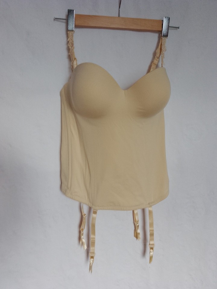 NWD Le Mystere - 34D 34C/D - Bridal Seduction Bustier Bra Convertible ...