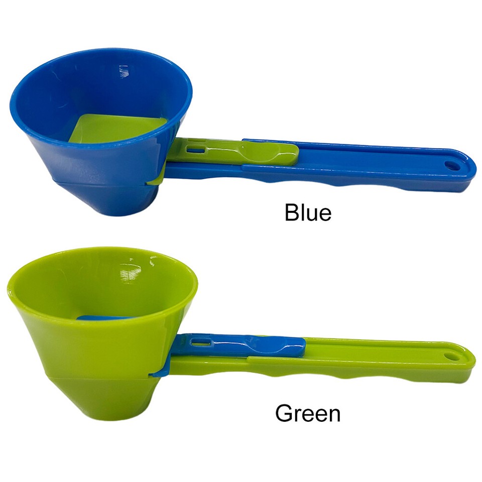 Coffee Scoop Funnel with Sliding Base Kitchen Funnel Scooper for ...