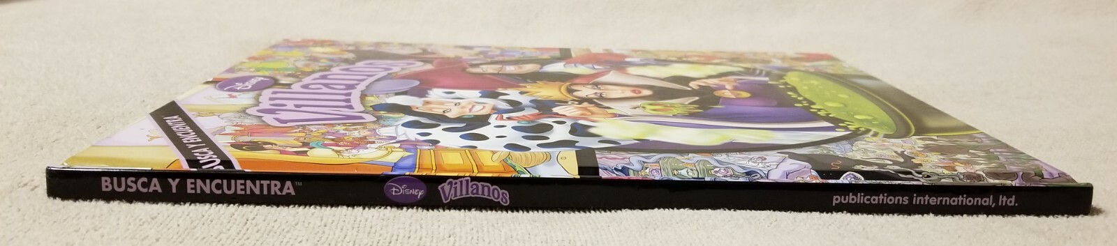 Villanos - Busca Y Encuentra (spanish Edition) Disney Cruella De Vil ...