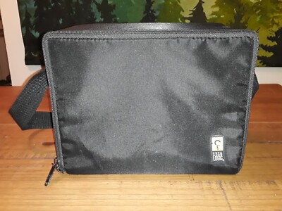 Case Logic Black 30 Disc CD Holder Carrying Bag w/ Strap | eBay