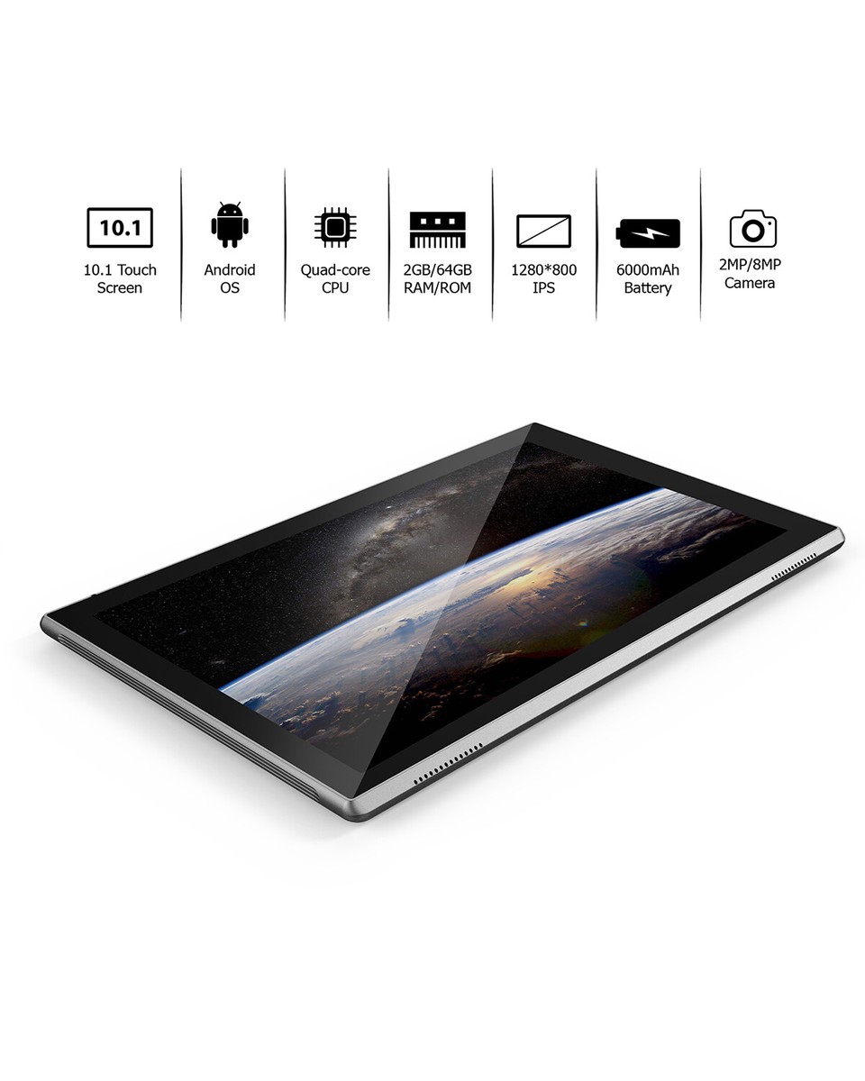 Android Tablet 10 Inch White