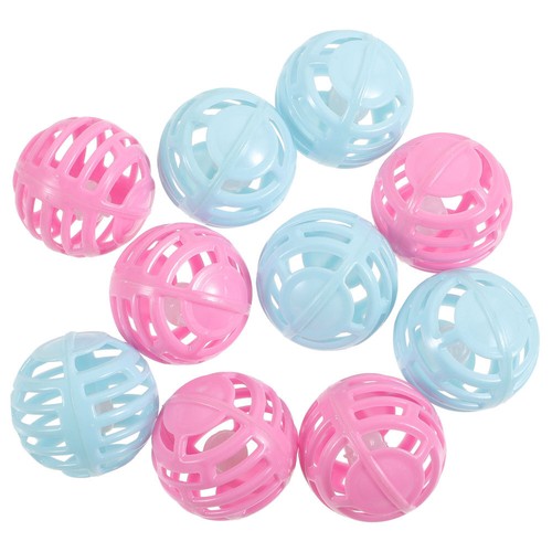 10 Pcs Plastic Cat Grab Ball Interactive Toy Supplies Toys Rolling | eBay
