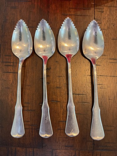 Oneida Community Stainless PATRICK HENRY 4 Lot Grapefruit Citrus Fruit ...
