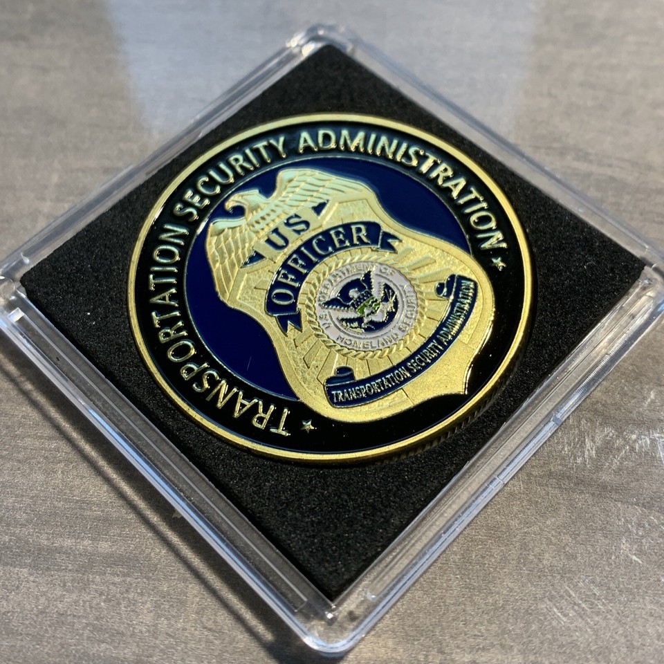 TSA Transportation Security Administration United States Challenge Coin ...