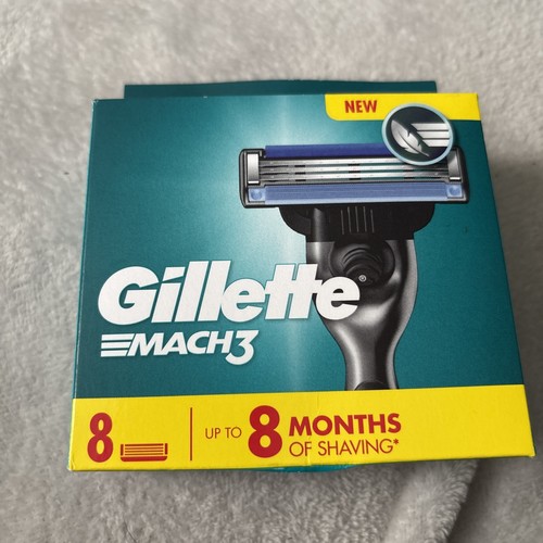 Gillette MACH3 Men's Razor Blades - 8 Pack | eBay UK