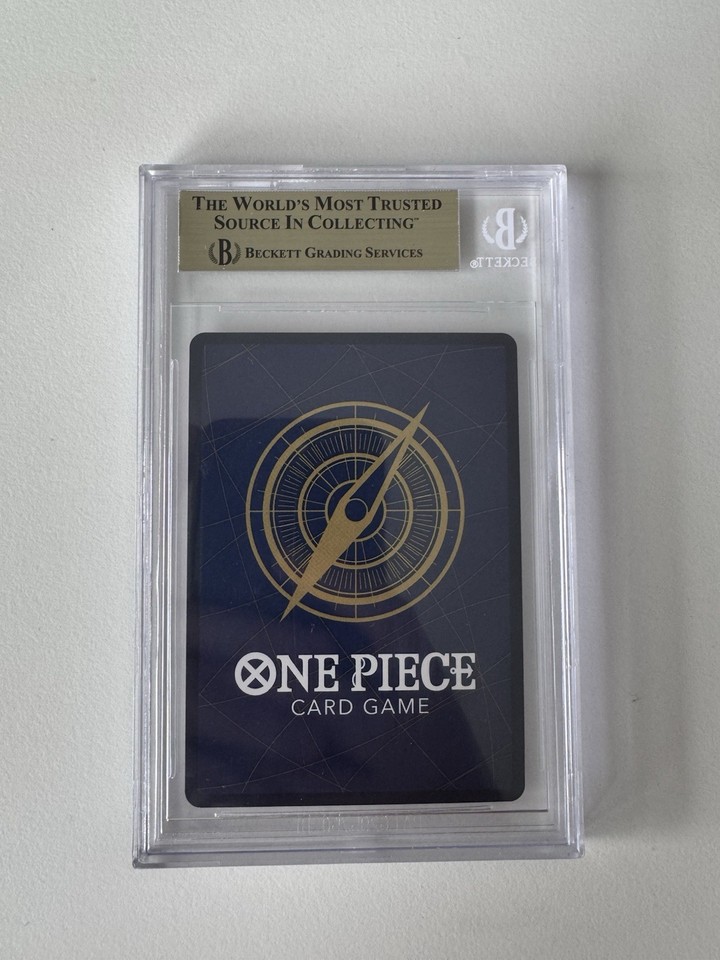 PSA 10 Luffy OP07-109 SRP Promo Serial Number 843/1000 ONE PIECE CARD ...