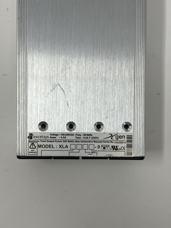 Excelsys XLA-01 Configurable Power Supply Voltage: 100-240VAC, 200 ...