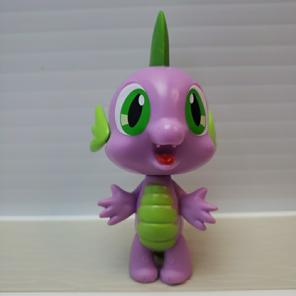 My Little Pony Friendship Is Magic Spike the Dragon Purple 4" Figure ...