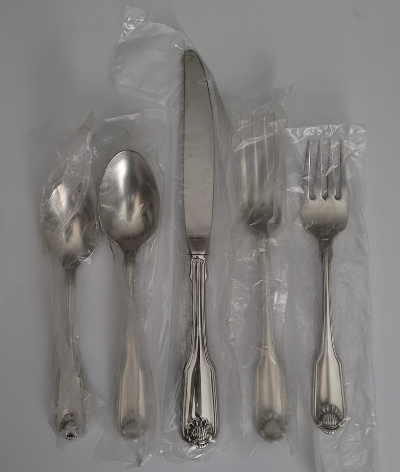 ONEIDA Classic Shell Stainless Flatware Place Setting | eBay