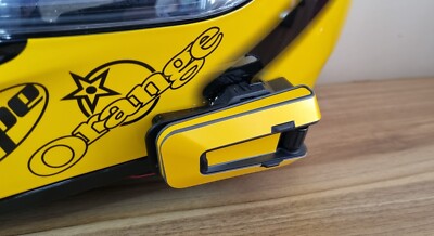 Cardo PRO/EDGE/NEO/CUSTOM Skin Cover Protection Sticker METALLIC YELLOW ...