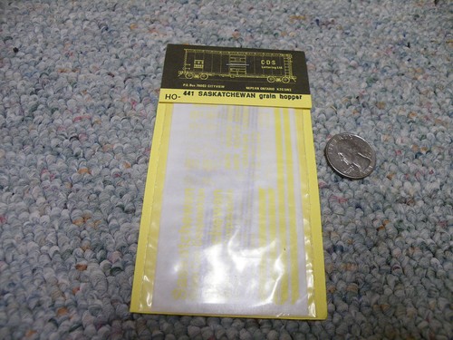 CDS Dry Transfers decals HO HO-441 Saskatchewan grain hopper G26 | eBay