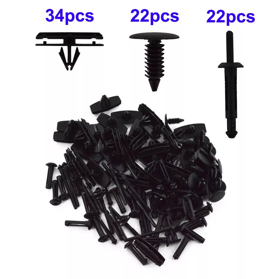 78pc Full Fender Flare Hardware Clip Mounting Kit For 2007-2018 Jeep ...
