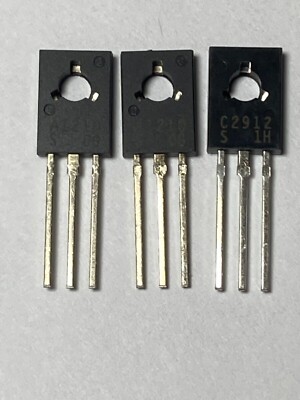 (2) 2SA1210 & (1) 2SC2912 Complimentary Transistors New Set For Adcom & others | eBay
