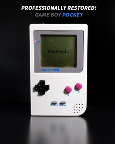 RESTORED Nintendo Game Boy Pocket! DMG STYLE! NEW casing NEW SCREEN ...