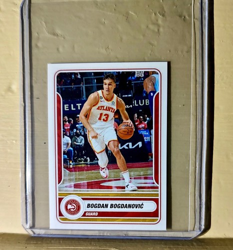 2023-24 Bogdan Bogdanović Panini NBA Basketball #109 Sticker Atlanta ...