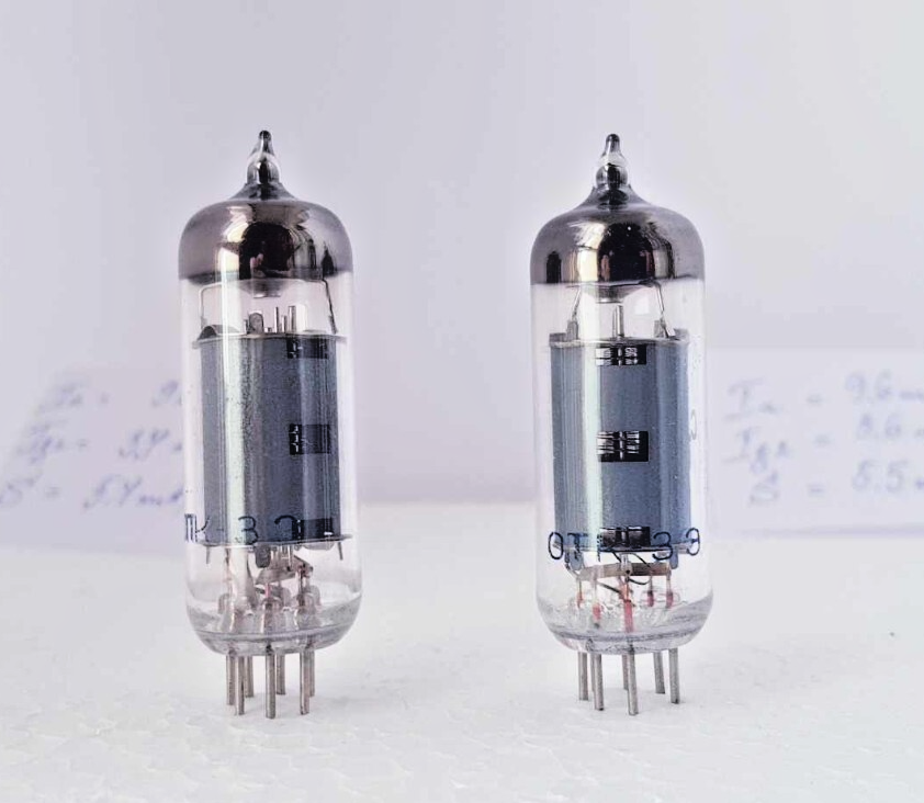 2 x 6J4P NEVZ Matched PAIR 70s SOVIET Pentode Tubes 6AU6 EF94 NEW | eBay