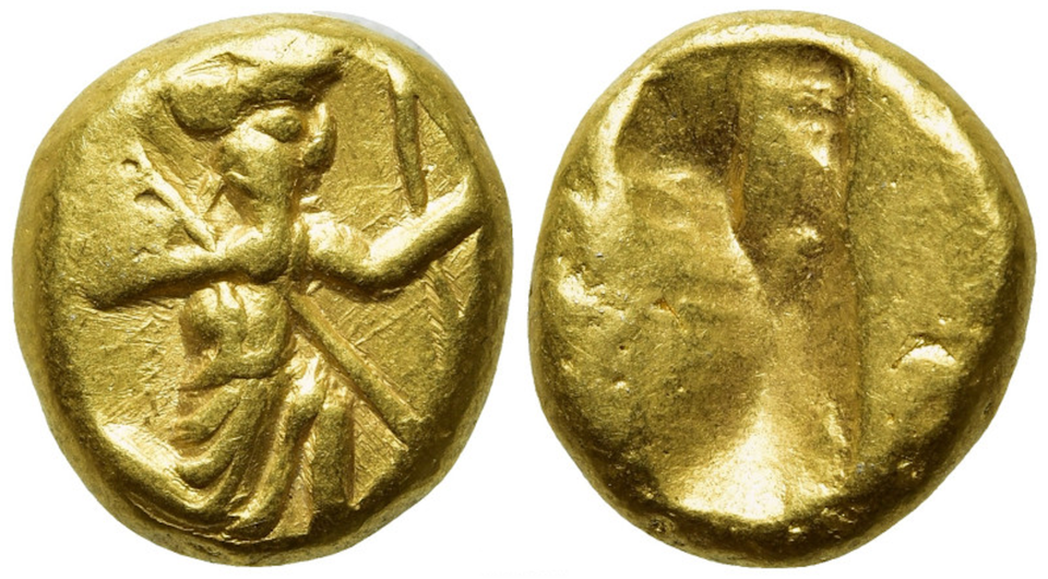 Achaemenid Empire - time of Darius I - Xerxes II (ca 485-420 BC) Gold ...