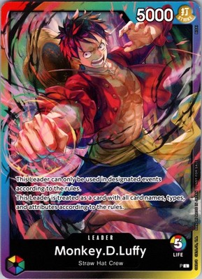 Monkey.D.Luffy (Release Event Leader) PR OP-PR P LP | eBay